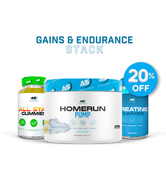 "Gains & Endurance" Stack – Aesthetic Sports
